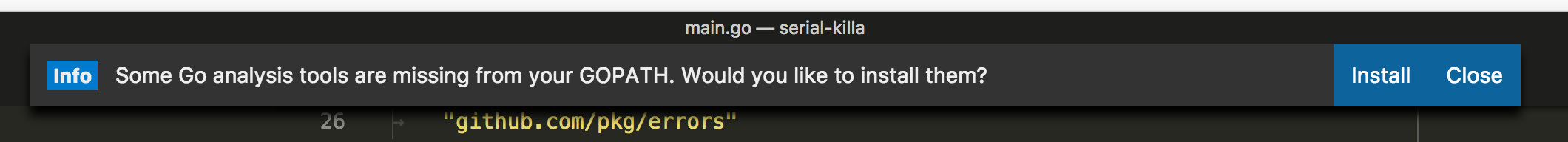 Show which analysis tools are missing · Issue #1382 · microsoft/vscode ...