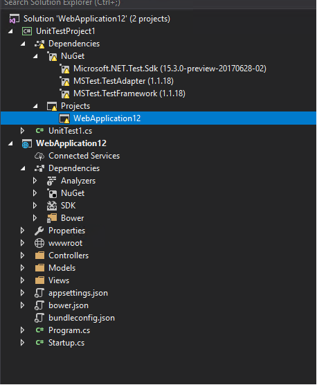 [Dependencies] Unloading netcoreapp20 project and reloading can show all dpendencies nodes ...