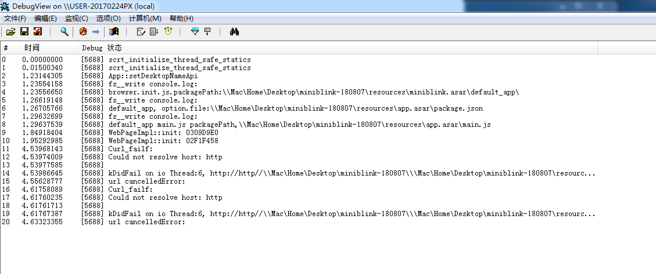 按文档操作了，mini-electron模式使用不了 · Issue #158 · weolar/miniblink49 · GitHub