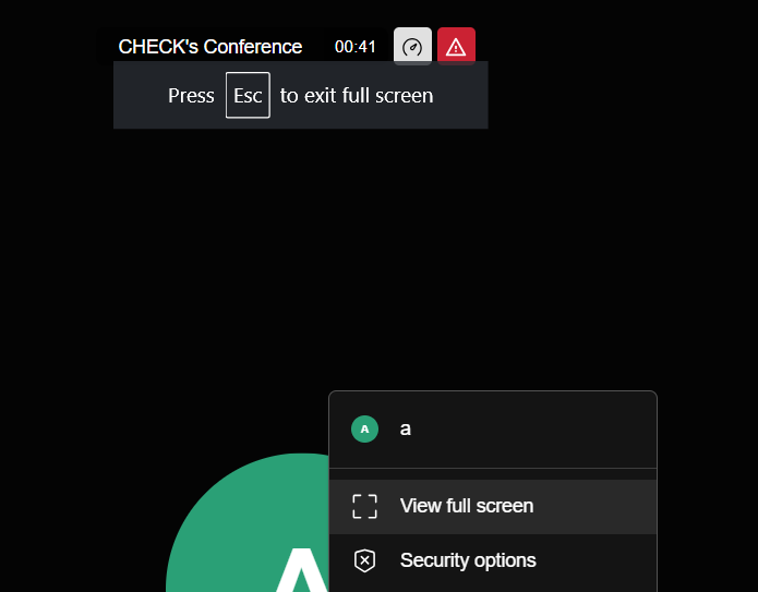 Start The Meeting with Full-Screen Mode · Issue #13425 · jitsi/jitsi-meet · GitHub