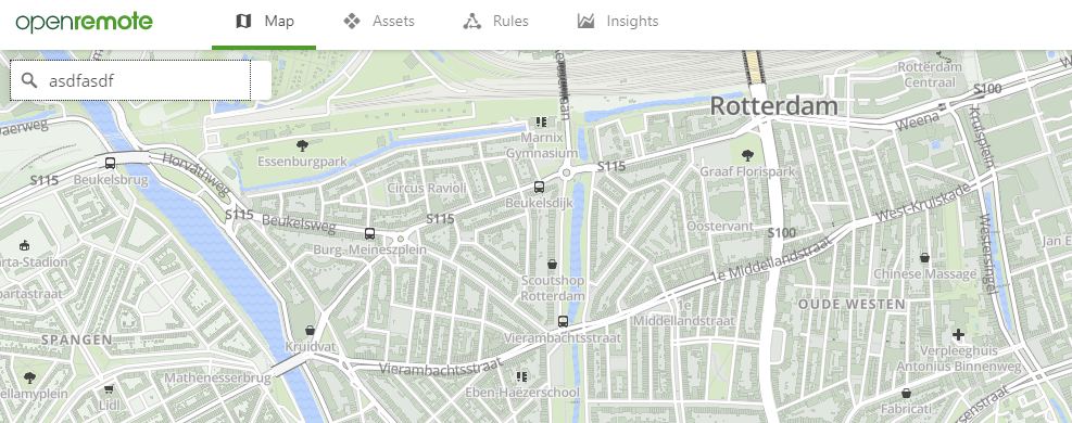 Search bar's close button on Map page · Issue #660 · openremote/openremote · GitHub