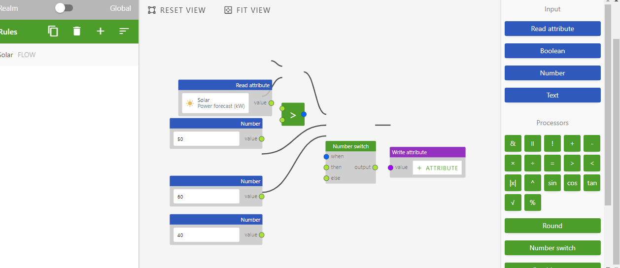 The connection line in flow editor doesn't display correctly · Issue #706 · openremote ...