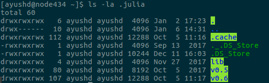 ERROR: stat: permission denied (EACCES) while trying to use a different ...