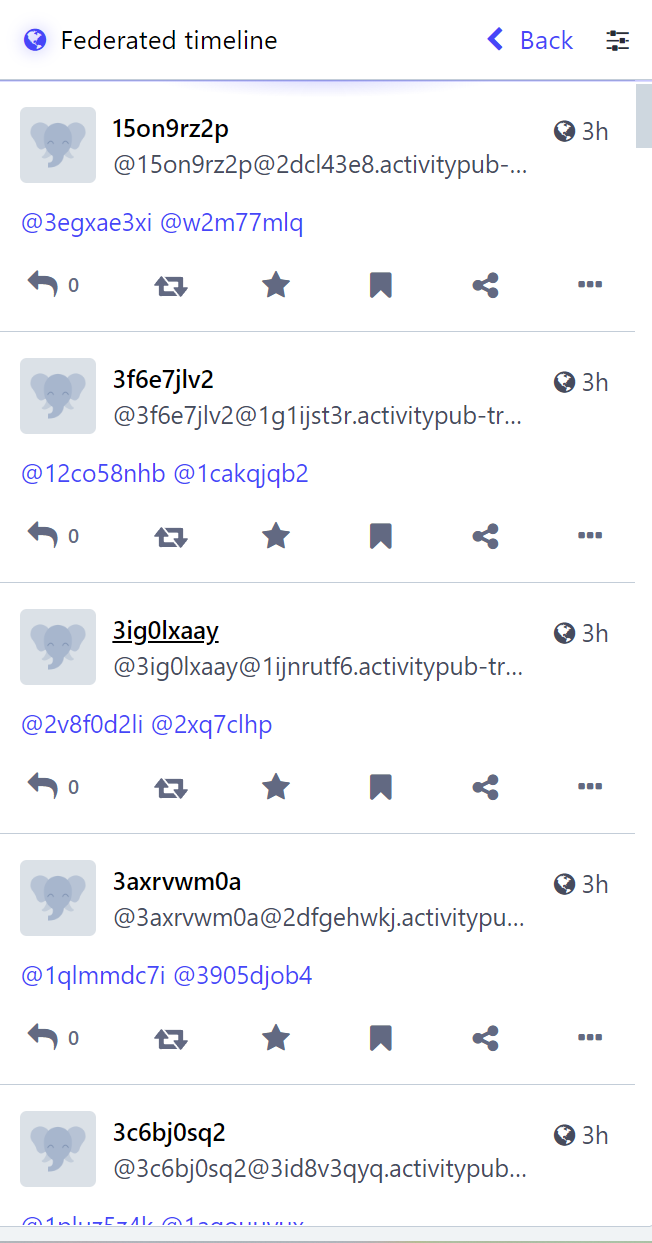 Massive spam posts in Federated Timeline from *.activitypub-troll.cf · mastodon mastodon ...