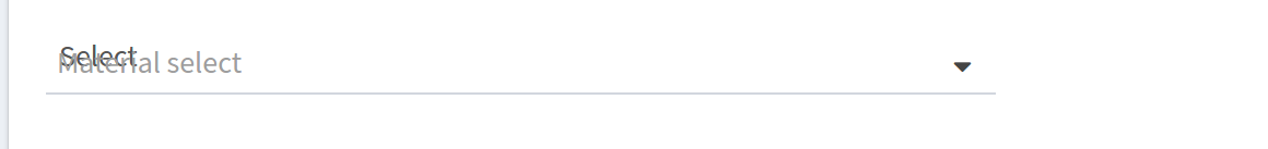 Label should float on material select · Issue #81 · adminfaces/admin-theme · GitHub