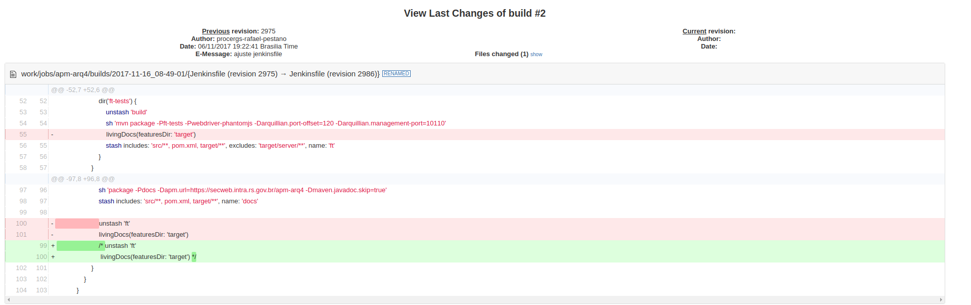 'null' revision in SVN · Issue #30 · jenkinsci/last-changes-plugin · GitHub