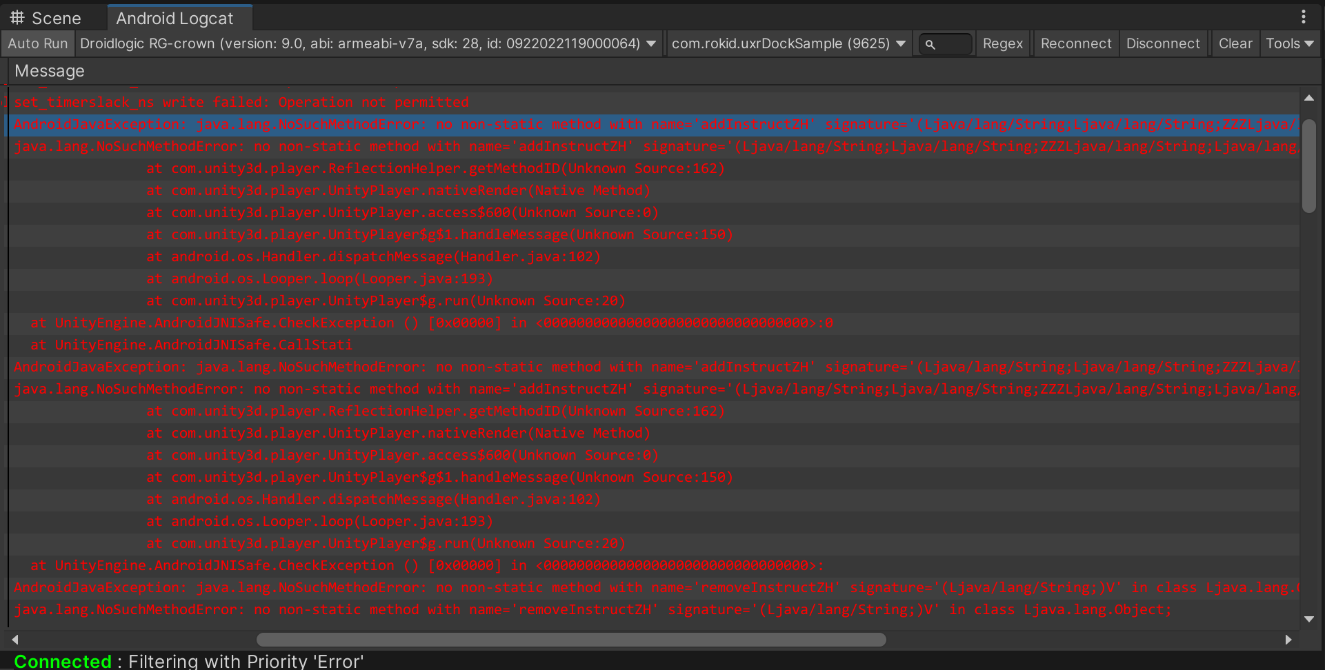 使用UXR SDK和Sample打包后的App，运行后双目画面分离 · Issue #159 · RokidGlass/glass2-docs · GitHub