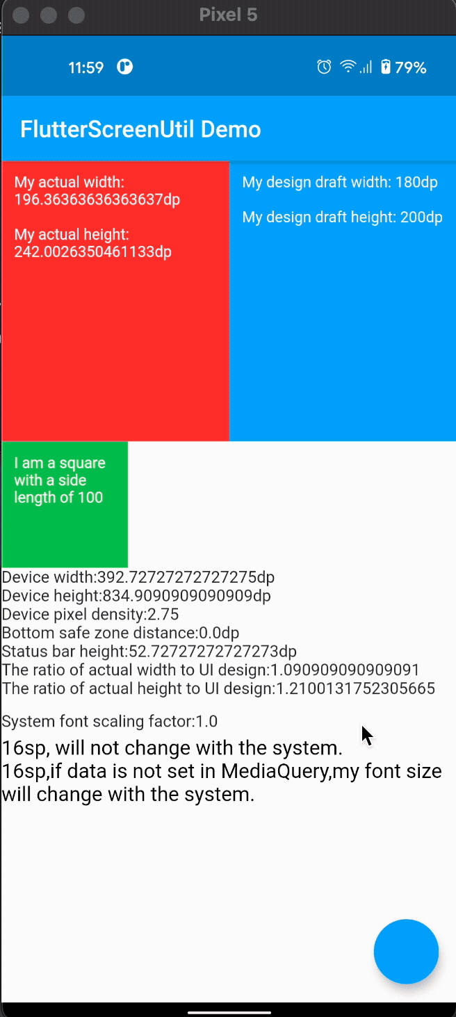 【android】在新页面自动获取焦点，键盘弹出后，字体大小.sp后显示错误大小； · Issue #242 · OpenFlutter/flutter_screenutil · GitHub