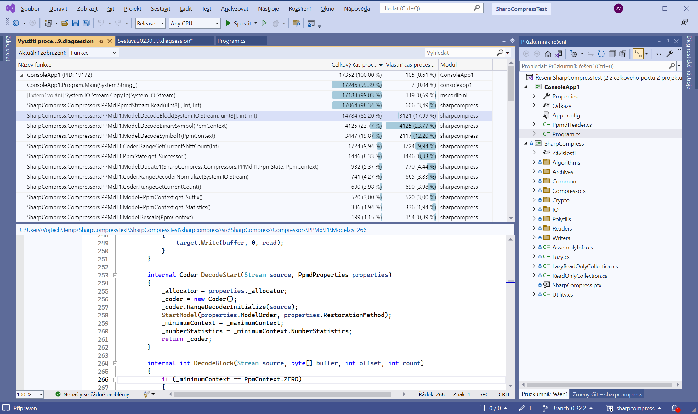 Poor PpmdStream performance · Issue #721 · adamhathcock/sharpcompress · GitHub