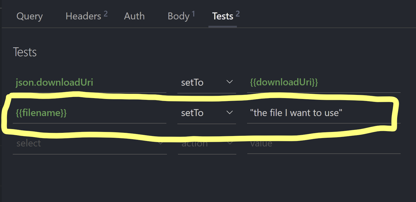 Pre Execution action to set value for variables · Issue #442 ...