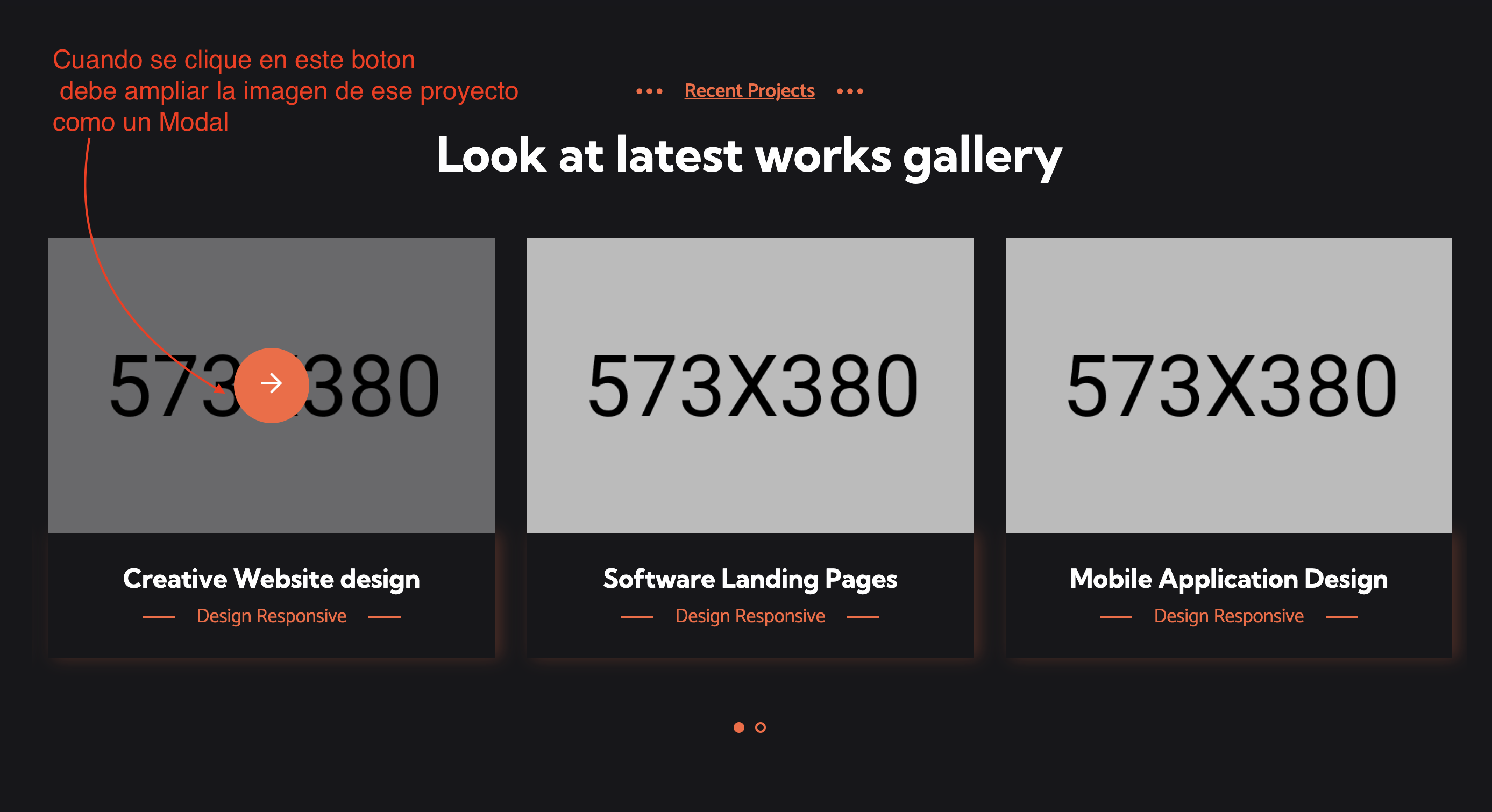 Cambiar funcionalidad de los botones en "Recent Projects" · Issue #16 · deyvisenrique/senati ...