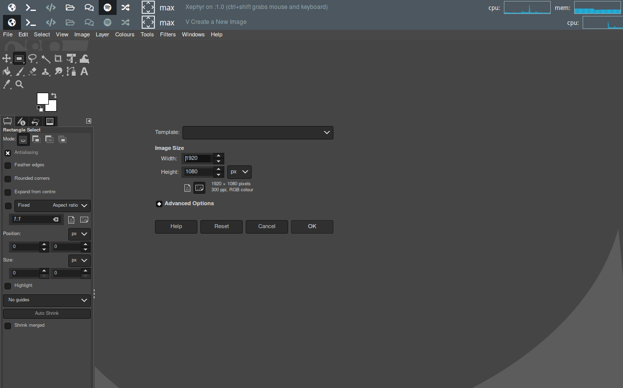 Dialog windows have no frames in Gimp · Issue #1794 · qtile/qtile · GitHub