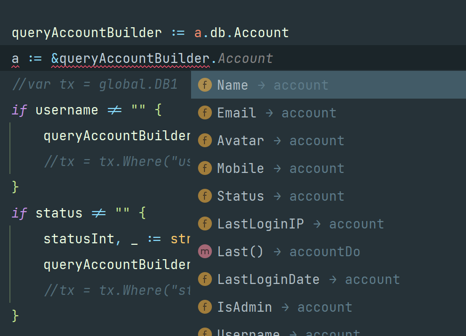 查询条件判断问题 · Issue #264 · go-gorm/gen · GitHub