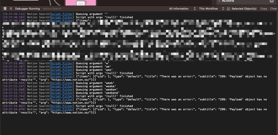 Search result: 'Payload' object has no attribute 'results' · Issue #80 · wrjlewis/notion-search ...