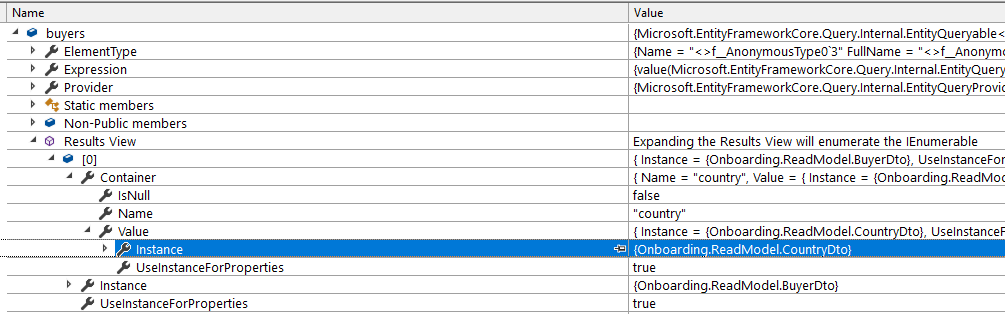 efcore and odata: the EDM instance of type [some-type] is missing the property [some-property ...
