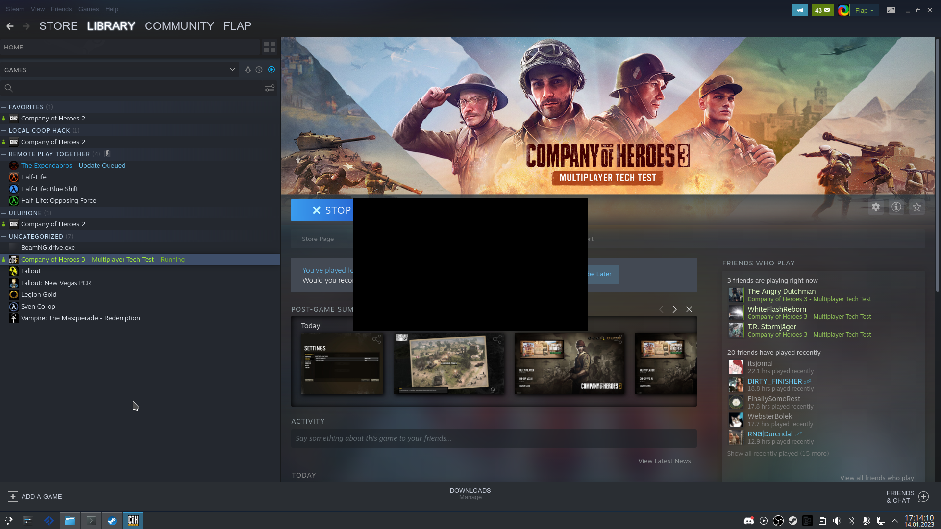 Company of Heroes 3 - Multiplayer Tech Test (2245830) · Issue #6455 ...