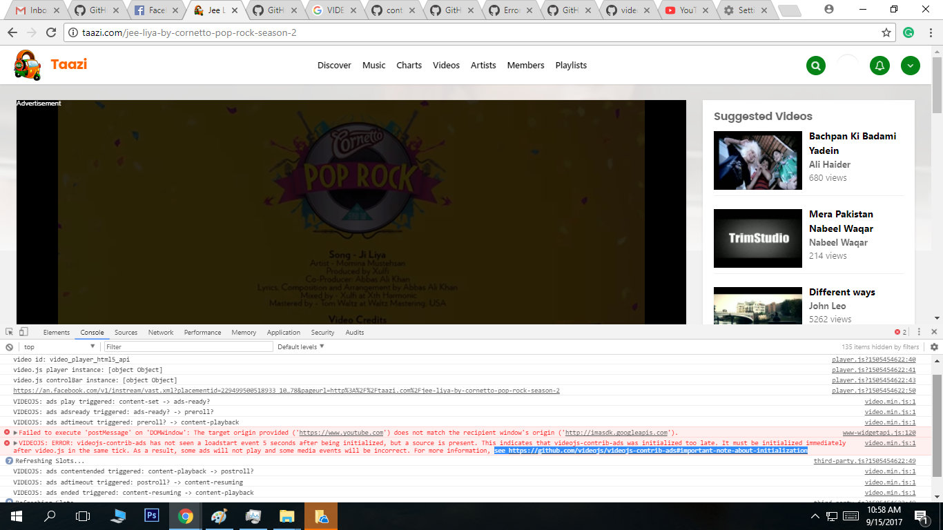 videojs-contrib-ads has not seen a loadstart event 5 seconds. · Issue #424 · googleads/videojs ...