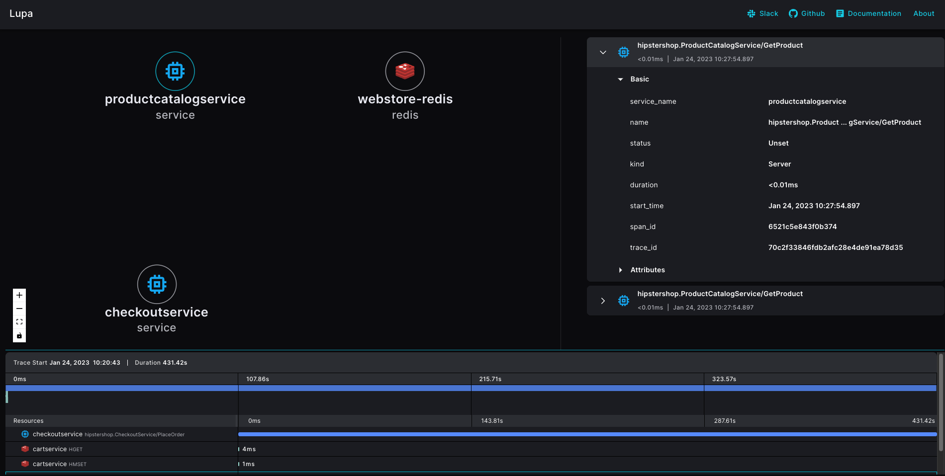 🐞 Separated graph nodes due to parent spans being dropped in ingestion · Issue #1273 · teletrace ...