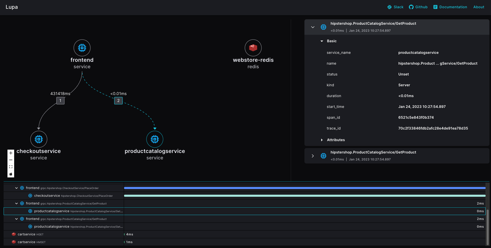 🐞 Separated graph nodes due to parent spans being dropped in ingestion · Issue #1273 · teletrace ...