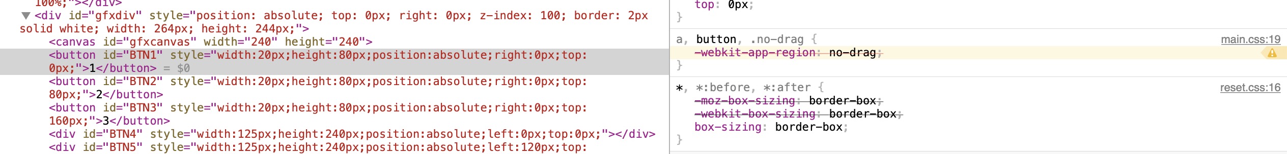 Emulator-Buttons with iOS display as Ellipses · Issue #213 · espruino/EspruinoWebIDE · GitHub