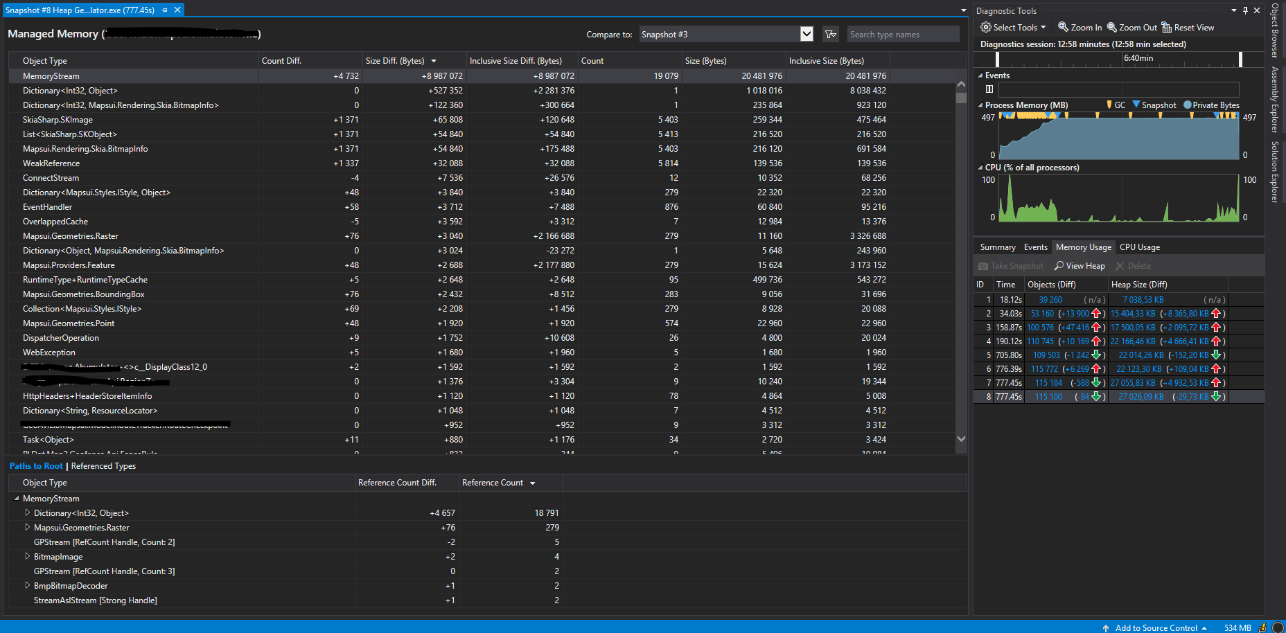 release of unused memory (tiles, bitmaps) · Issue #503 · Mapsui/Mapsui ...