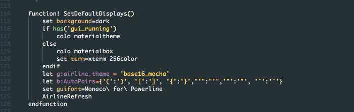 IndentLine shows only in white color at start until changing colorscheme · Issue #228 · Yggdroot ...