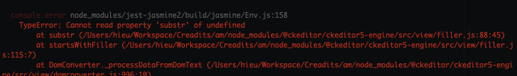 Typeerror Cannot Read Property Xxx Of Undefined Ckeditor Engine