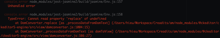 Typeerror Cannot Read Property Xxx Of Undefined Ckeditor Engine