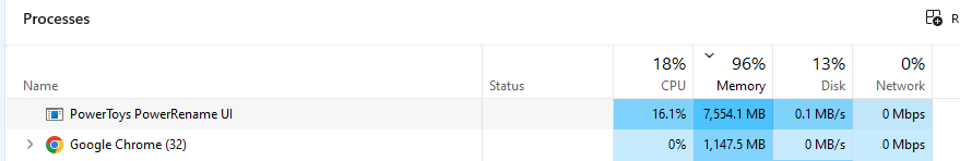 PowerToys.PowerRename.exe · Issue #25494 · microsoft/PowerToys · GitHub