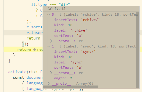 Vscode completion api bug? · Issue #105899 · microsoft/vscode · GitHub