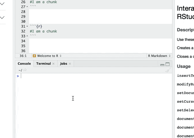 New R Markdown files open without chunk buttons (e.g. Run Current Chunk ...