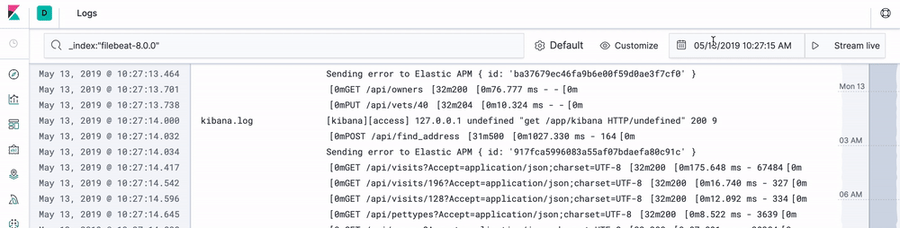 [Logs UI] date picker loading inside filter group causes unexpected inline display behavior ...