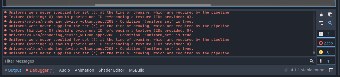 ViewportTexture can create error spam · Issue #7721 · godotengine/godot-docs · GitHub