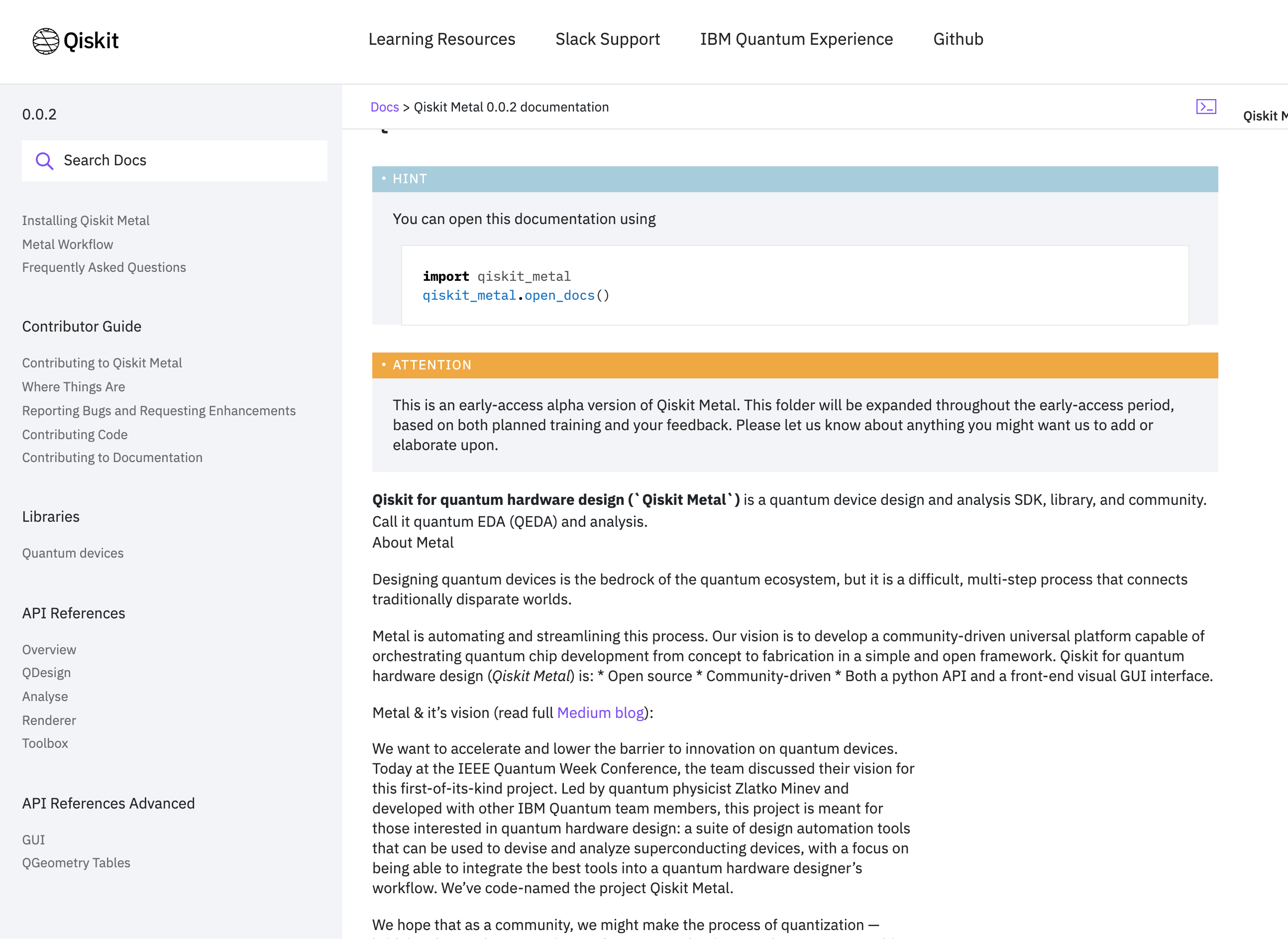 Add landing page to TOC · Issue #316 · qiskit-community/qiskit-metal · GitHub