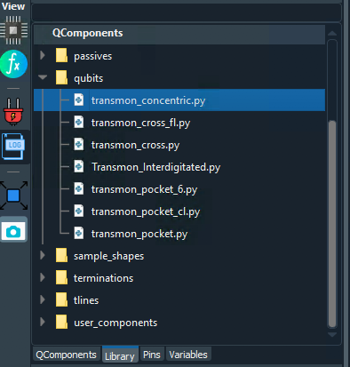 GUI: toolbar button for Library missing · Issue #550 · qiskit-community ...