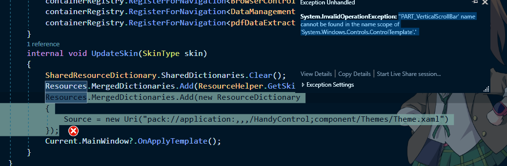 Issues with Jetbrains Rider · Issue #536 · HandyOrg/HandyControl · GitHub