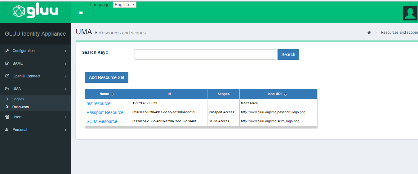 Remove UMA > "Add Resource" Button · Issue #808 · GluuFederation/oxTrust · GitHub