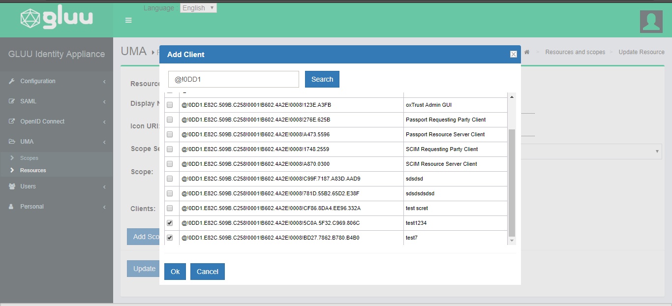 Remove UMA > "Add Resource" Button · Issue #808 · GluuFederation/oxTrust · GitHub