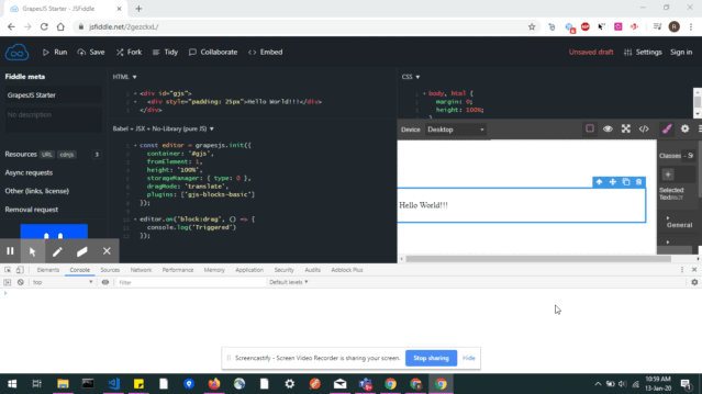 events are not firing in translate DragMode · Issue #2500 · GrapesJS ...