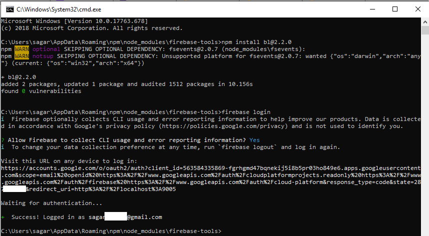 Firebase Login Error Cannot Import Bl Bl Doesnt Export Anything · Issue 1619 · Firebase