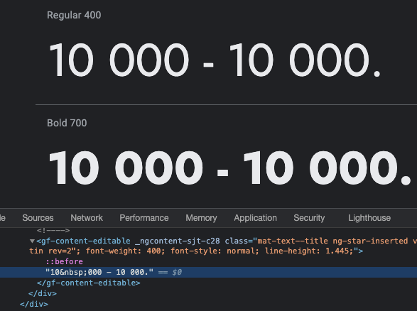 [intl] NumberFormat big with FontWeight · Issue #86352 · flutter ...