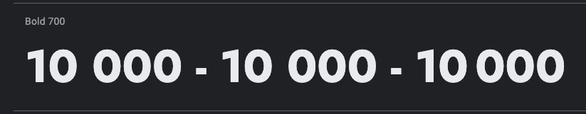 [intl] NumberFormat big with FontWeight · Issue #86352 · flutter ...