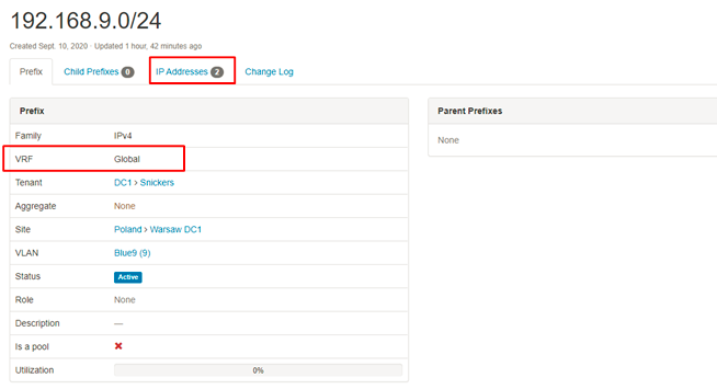 VRF modyfication on Prefix level does not set VRF for associated IP addresses · Issue #5127 ...