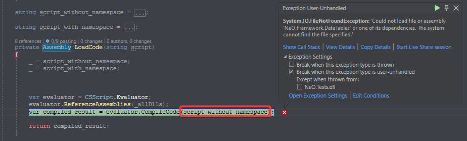 Cannot cast to Assembly type · Issue #318 · oleg-shilo/cs-script · GitHub