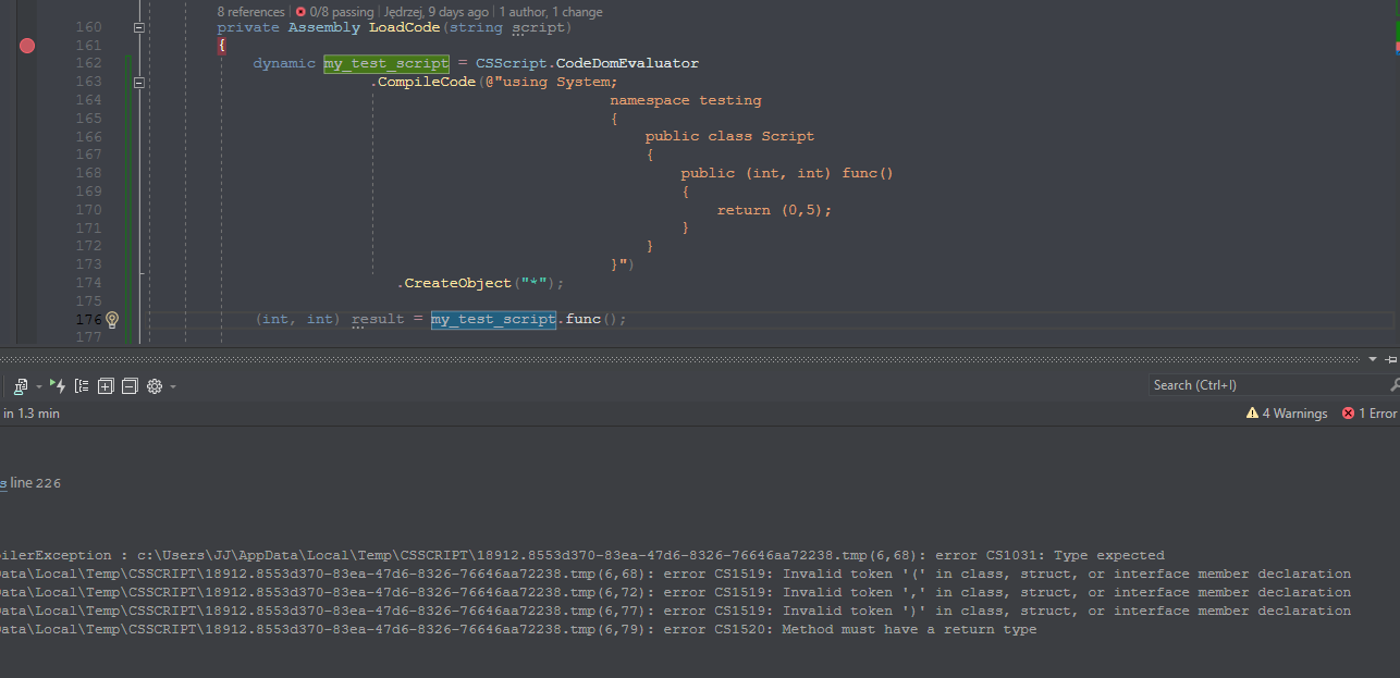 Cannot cast to Assembly type · Issue #318 · oleg-shilo/cs-script · GitHub