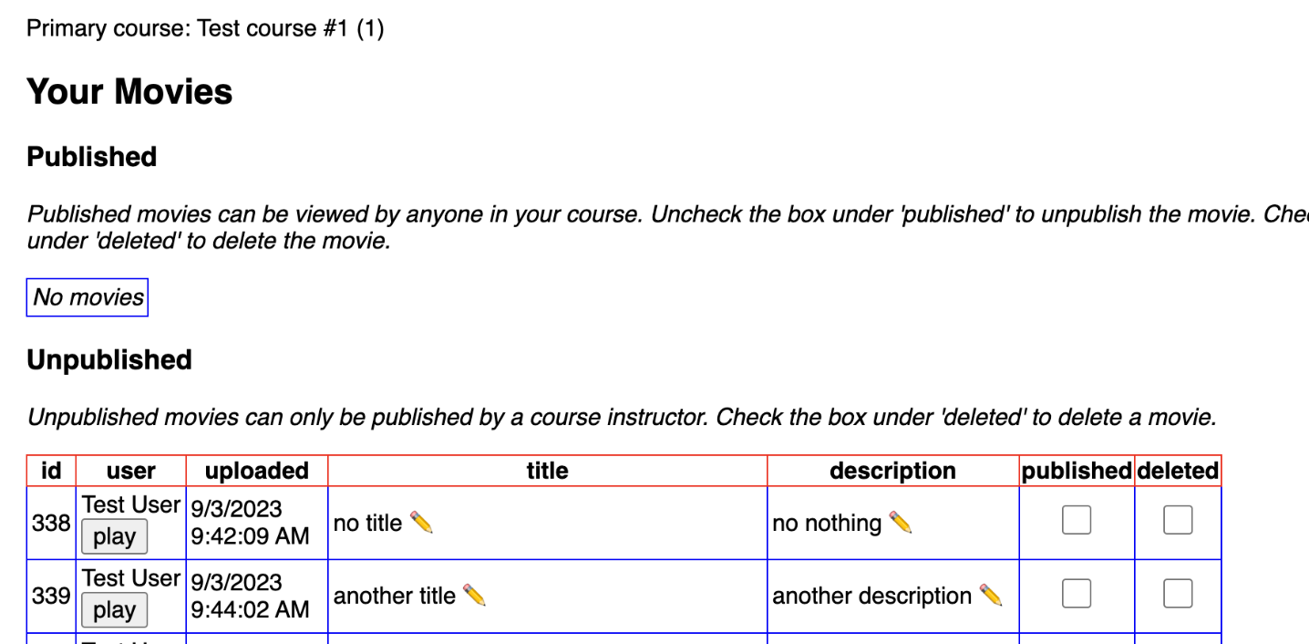 change titles of 'your movies' matrix; control which are editable. · Issue #111 · Plant-Tracer ...