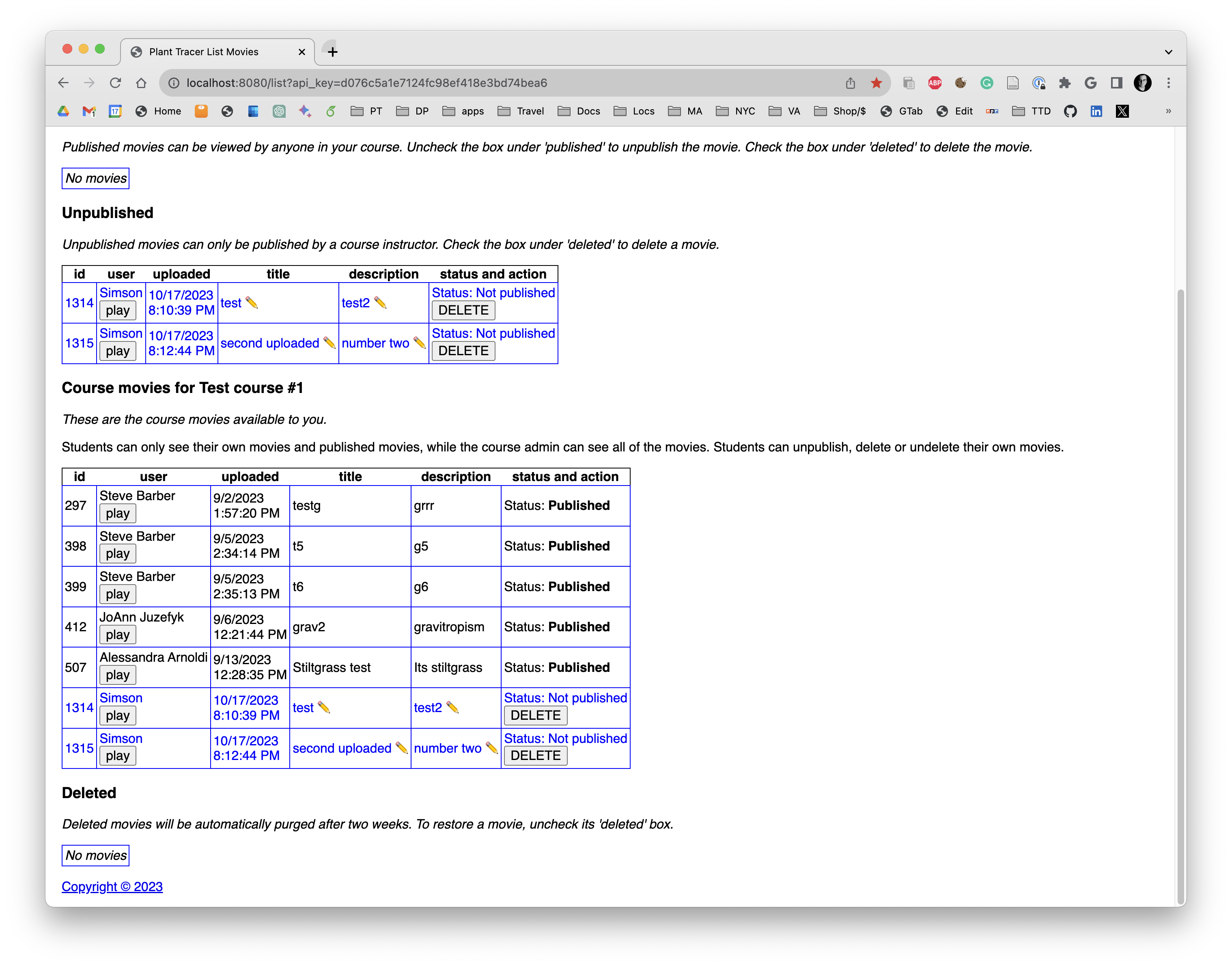 students who are logged in shouldn't be offered to edit metadata for other movies · Issue #135 ...