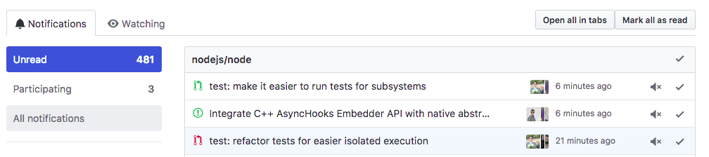 Add "open all in tabs" button for Github notifications · Issue #701 · refined-github/refined ...