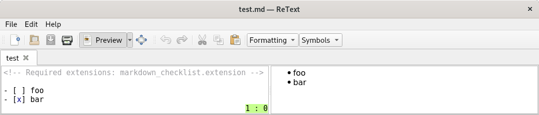 Markdown Extensions Have No Effect · Issue 490 · Retext Project Retext · Github