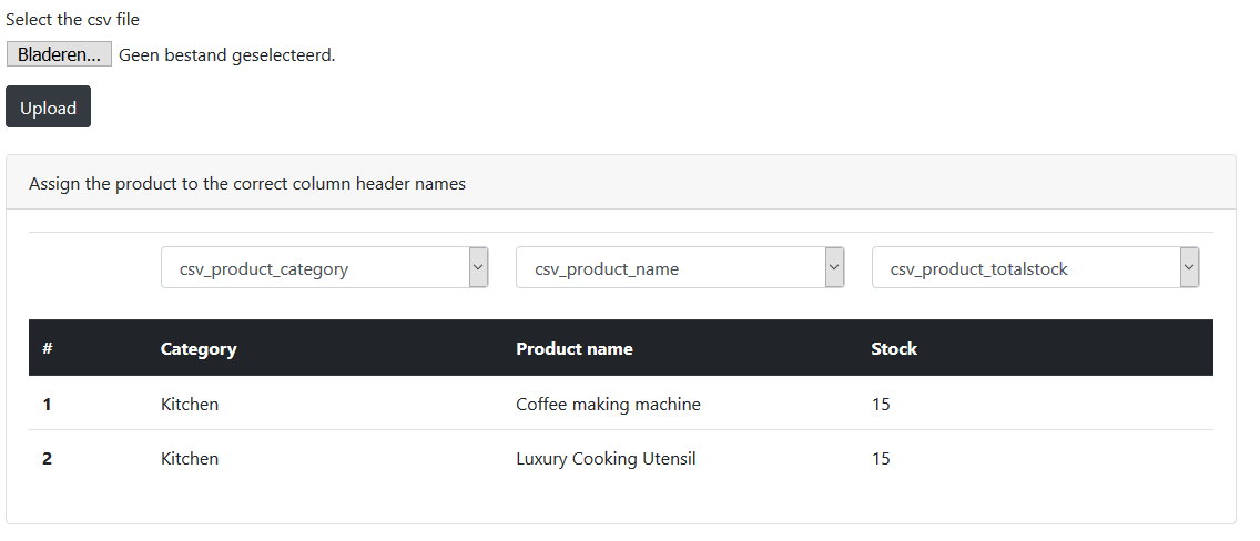 Import products from csv or xml · Issue #225 · avored/laravel-ecommerce · GitHub